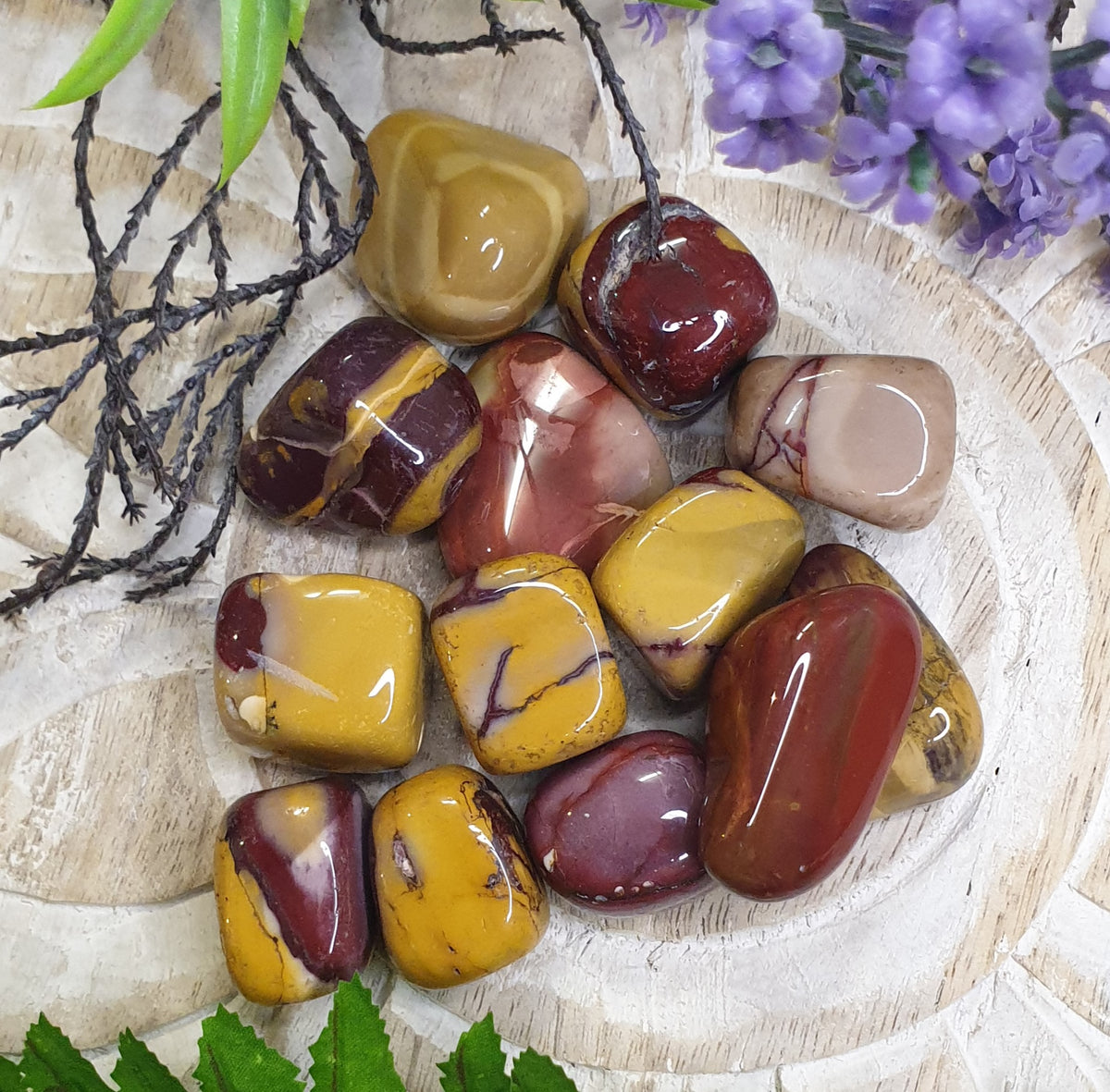 Mookaite Jasper - Tumble Stone - Australian Jasper – Seaside Aromas